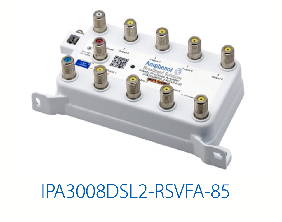 IPA3000DSL2-RSVFA-85 Mid-Split Amplifier - Amphenol Broadband Solutions