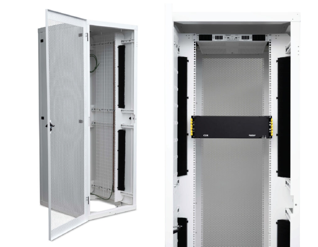 Alpine System™ 4-Post Seismic Rack - Amphenol Broadband Solutions