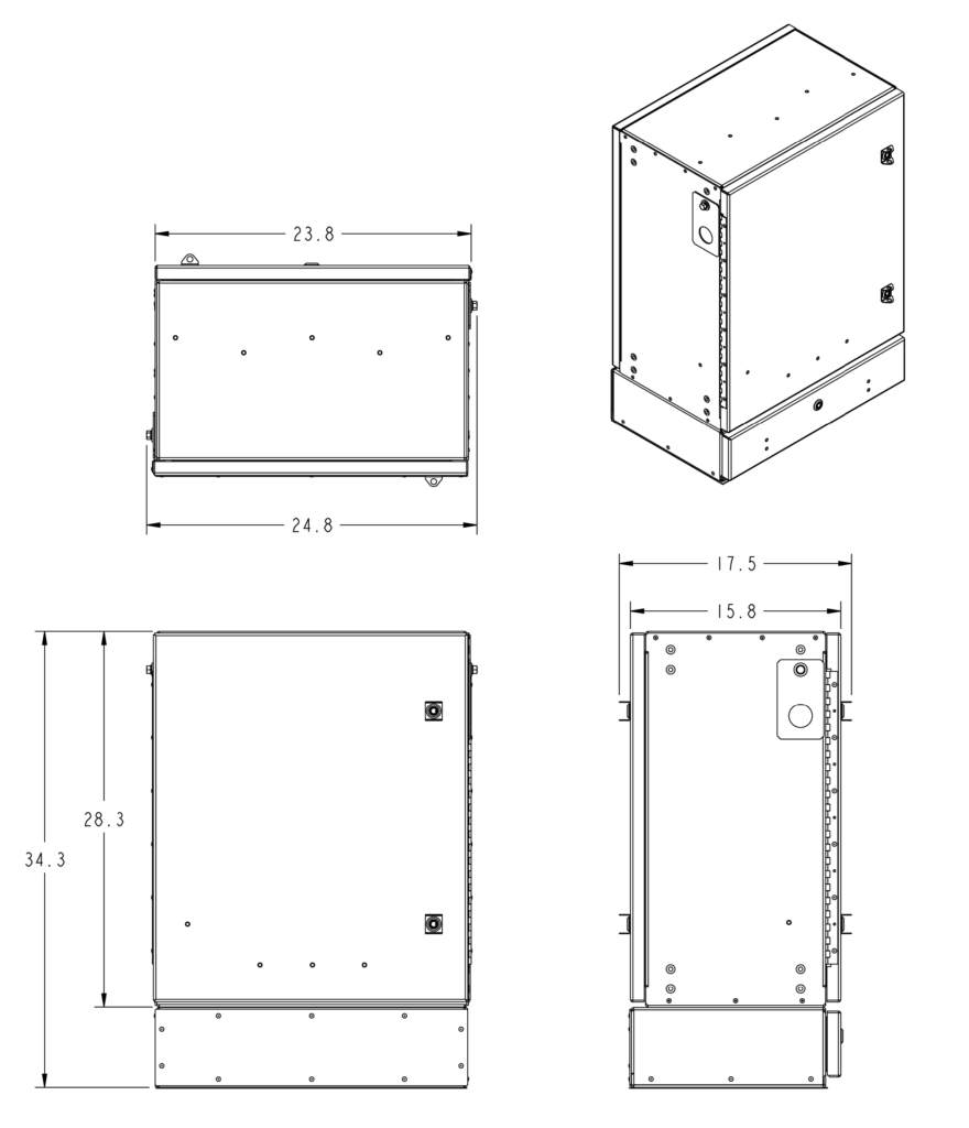 OHC3-288 Optical Hub Cabinet - Amphenol Broadband Solutions